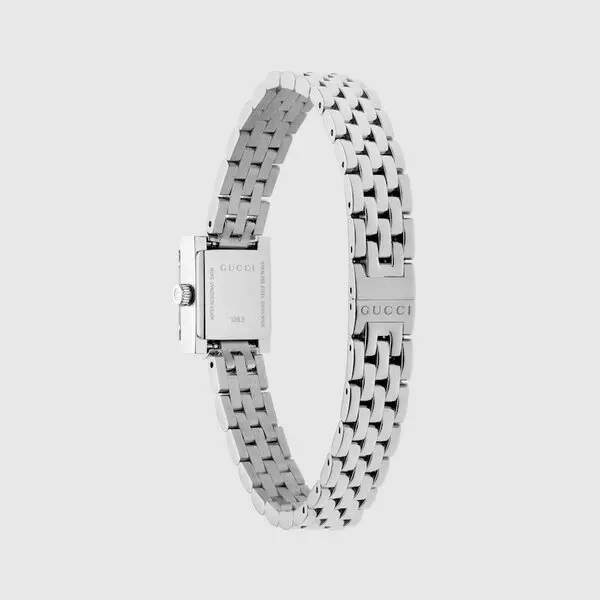 Gucci G-frame 14x18mm Steel Watch - Pink