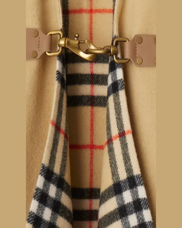 Burberry St. Marsh Wool Cape