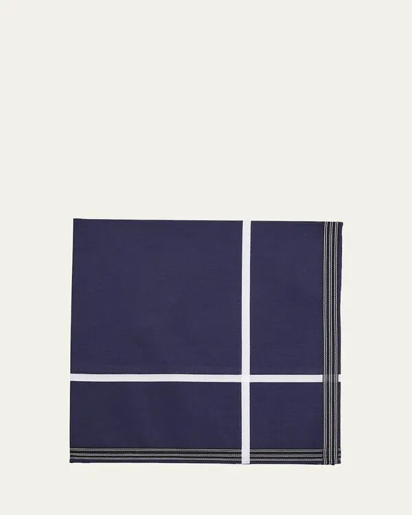 Simonnot Godard Socotra Egyptian Cotton Pocket Square
