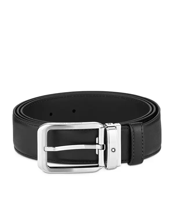 Montblanc Leather Belt - Black