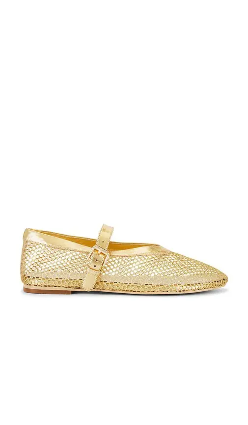 Raye Noam Flat In Metallic