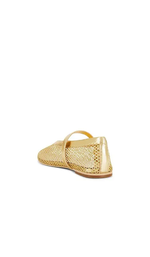 Raye Noam Flat In Metallic