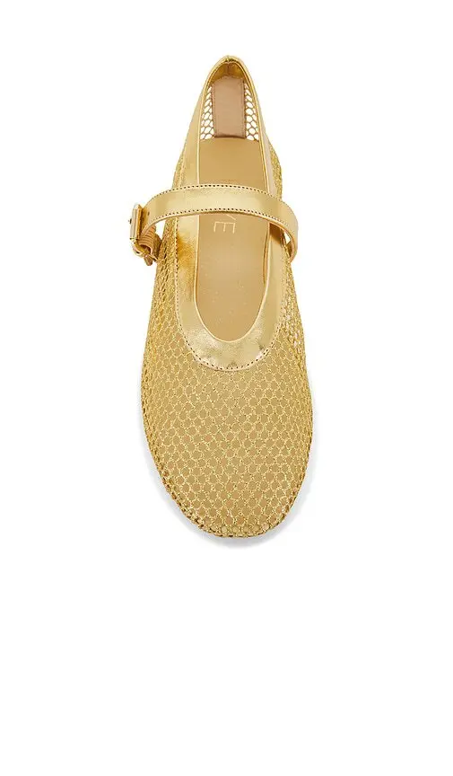 Raye Noam Flat In Metallic