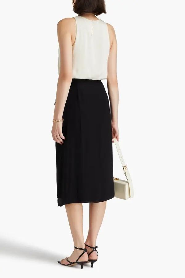 Theory Satin Sleeveless Top