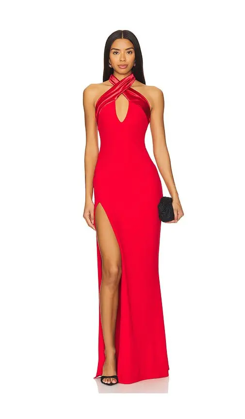 NOOKIE Renaissance Gown - Red