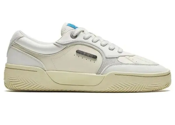 ANTA Kai Tribein Lace Up Sneakers - White/grey