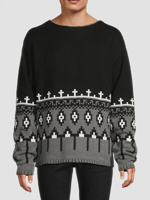 CHARLES JEFFREY Boo Cotton Sweater
