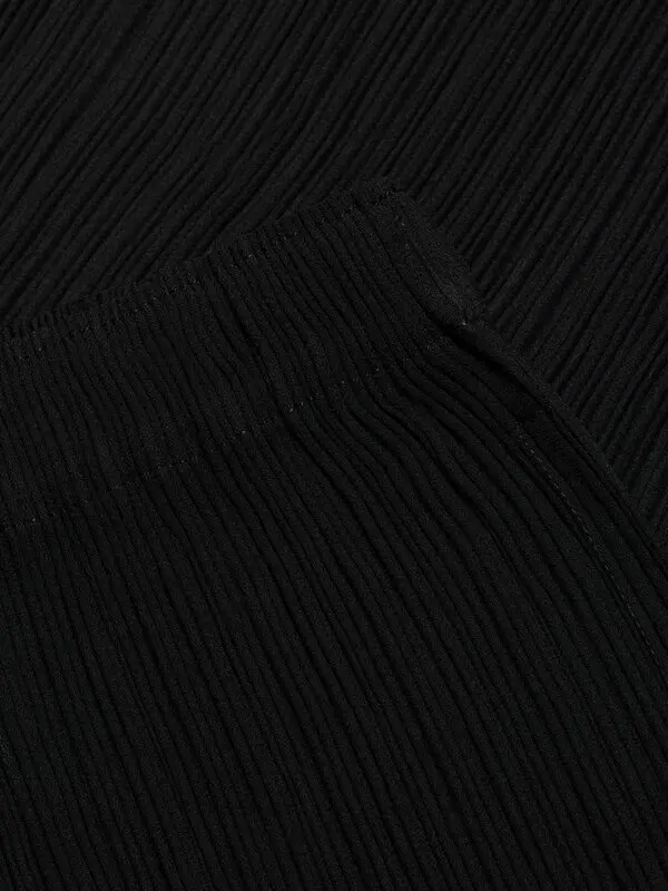 Issey Miyake Hatching Pleats Midi-skirt