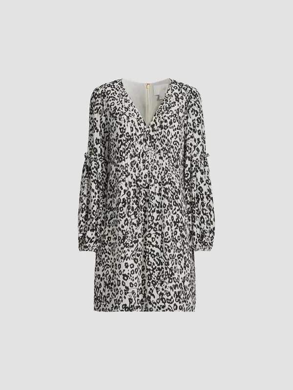 Lilly Pulitzer® Cleme Leopard Silk Dress