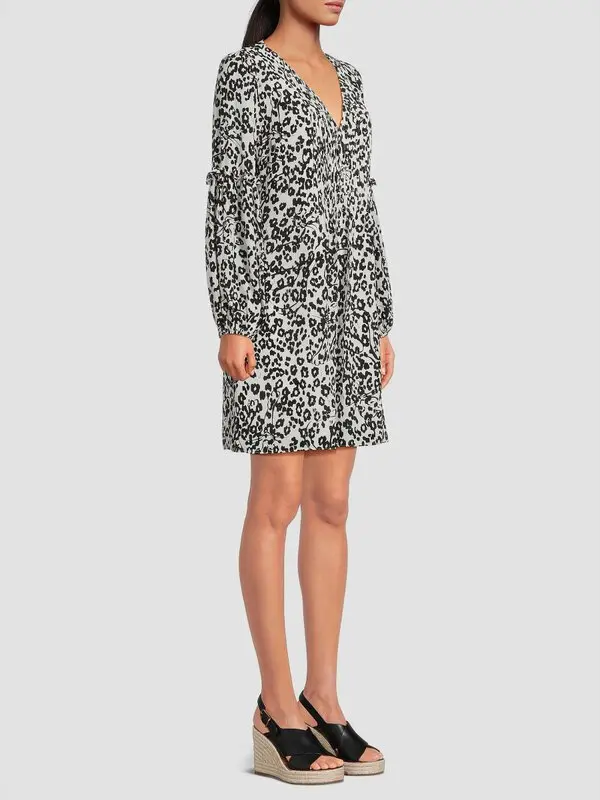 Lilly Pulitzer® Cleme Leopard Silk Dress