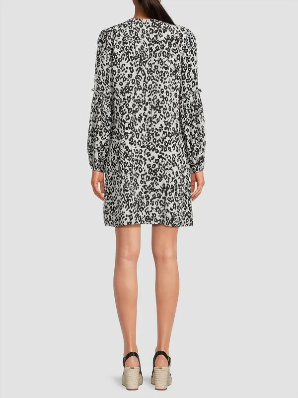 Lilly Pulitzer® Cleme Leopard Silk Dress