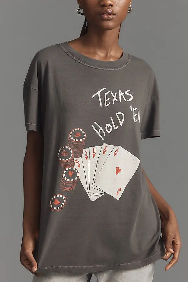 GIRL DANGEROUS Texas Hold 'em Graphic Tee