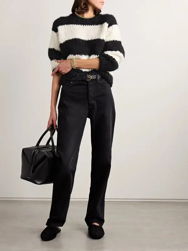 Suzie Kondi Jooshi Striped Cashmere Sweater