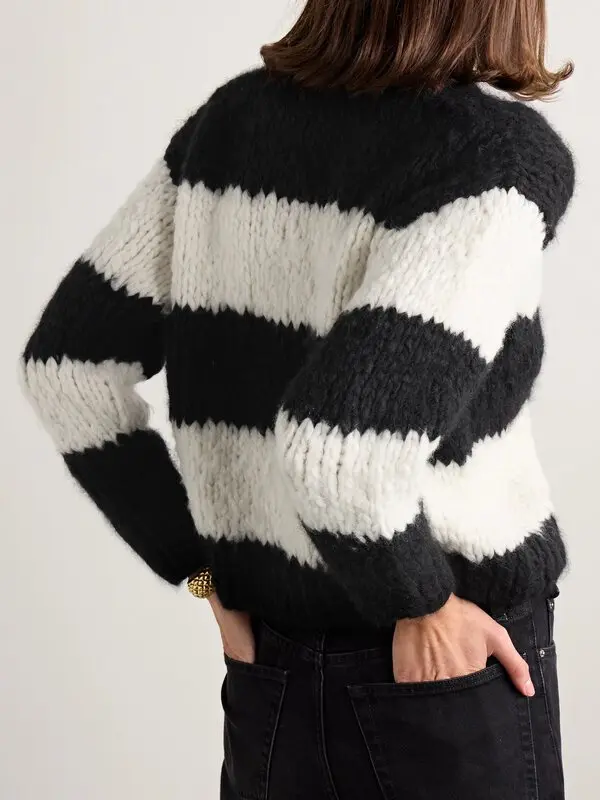 Suzie Kondi Jooshi Striped Cashmere Sweater