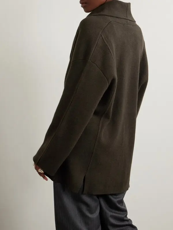 LISA YANG Linda Double-breasted Cashmere Cardigan