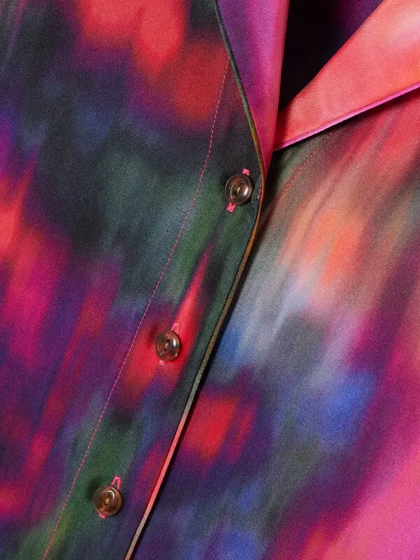 ERES Florale Printed Silk-twill Shirt