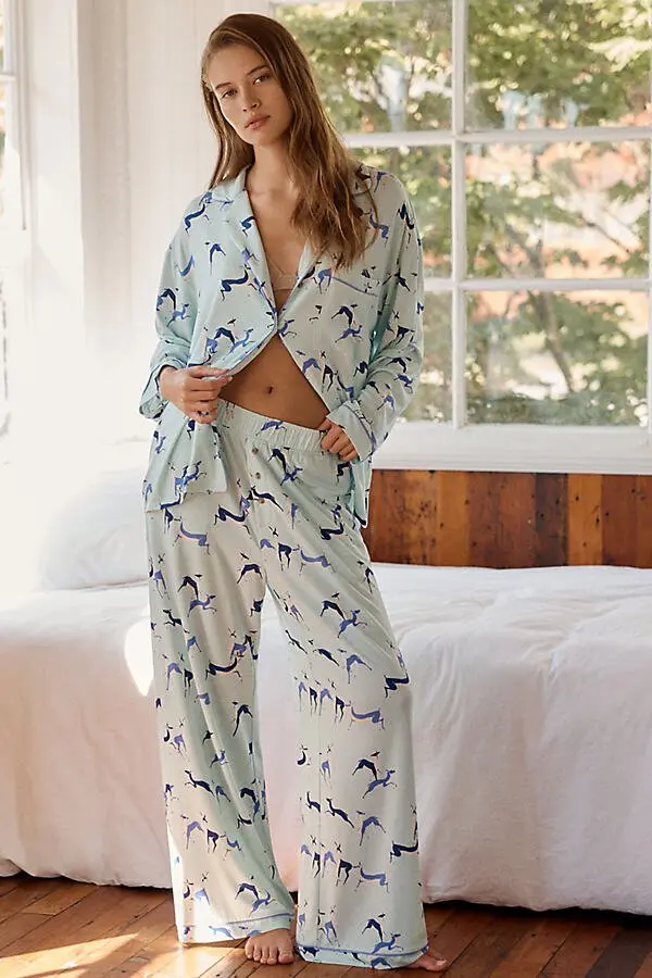 LYREBIRD Briar Pajama Pants Modaluxe - Mint