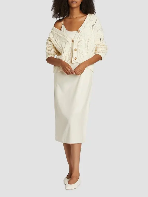 Jenni Kayne Audrey Cotton V-neck Cardigan