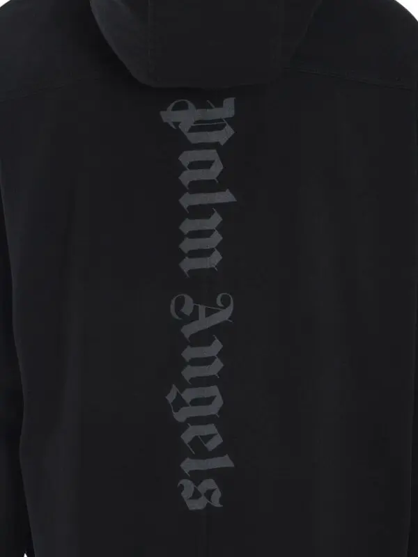 Palm Angels Gothic-logo Hoodie