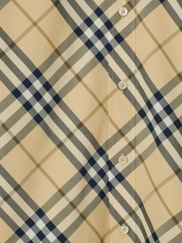 Burberry Vintage Check Cotton Shirt - Neutrals