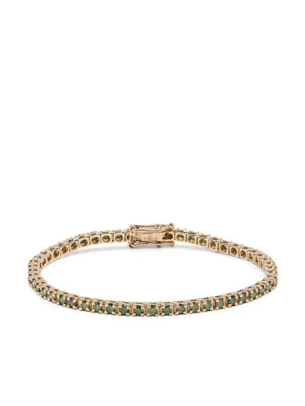 KOLOURS JEWELRY 14kt Yellow Spectra Tennis Bracelet - Gold