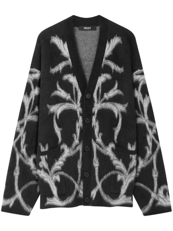 Versace Acanthus Leaves Cardigan
