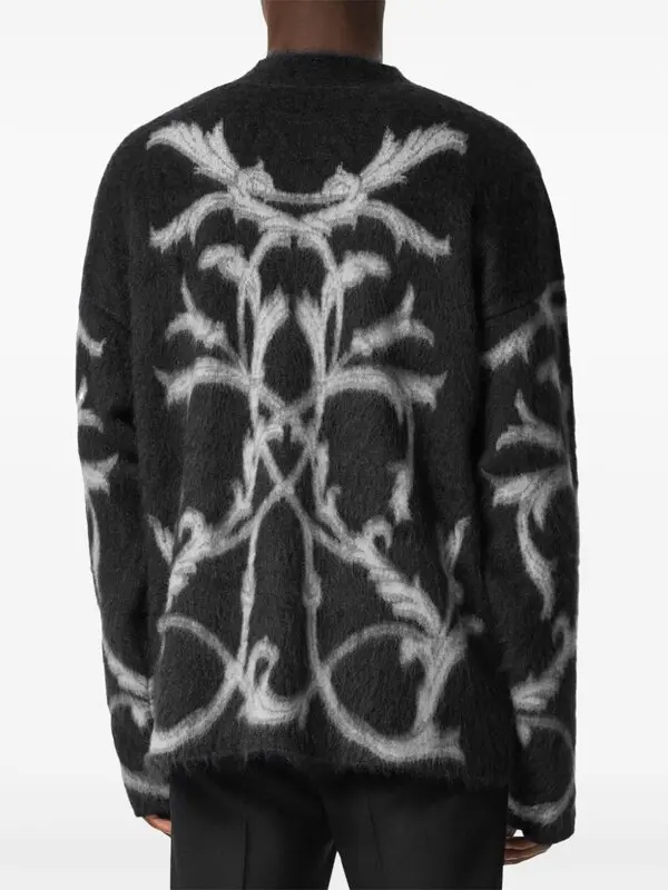 Versace Acanthus Leaves Cardigan