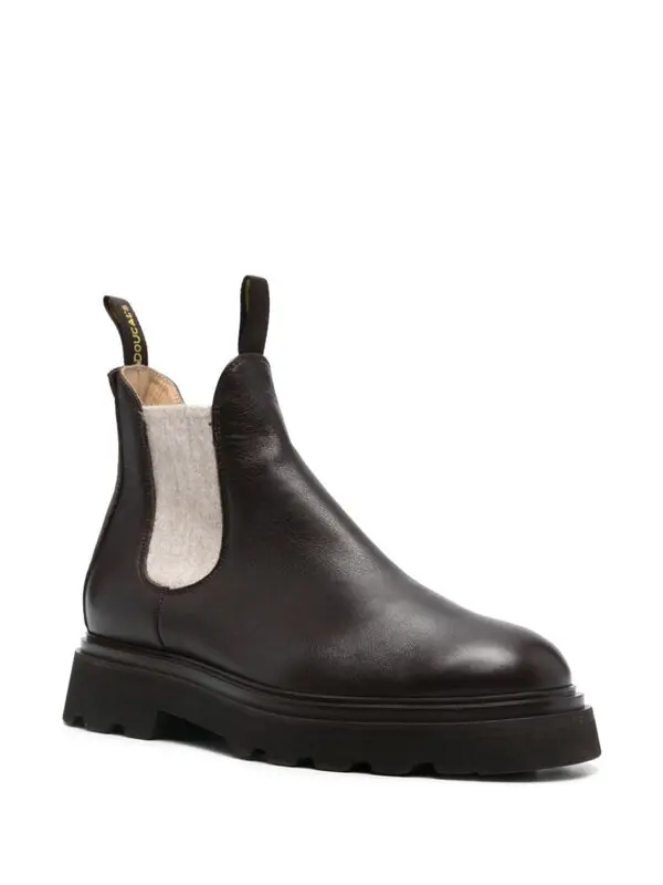 DOUCAL'S Leather Chelsea Boots