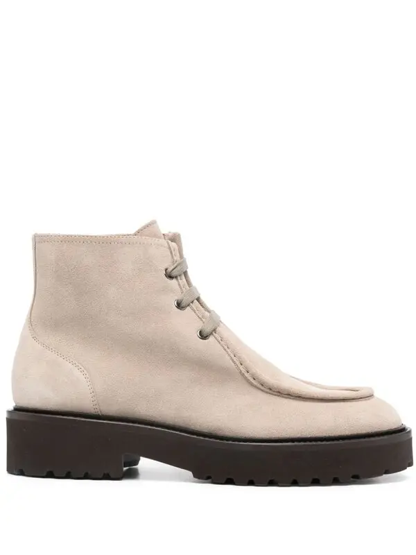 DOUCAL'S Suede Chukka Boots - Neutrals
