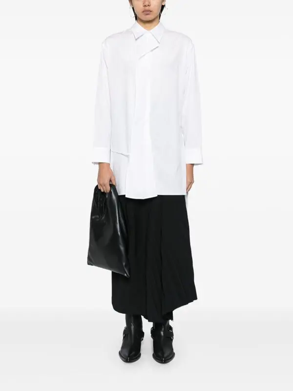 Yohji Yamamoto Deco Shirt - White