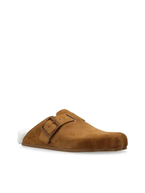 Balenciaga Logo-engraved Slippers