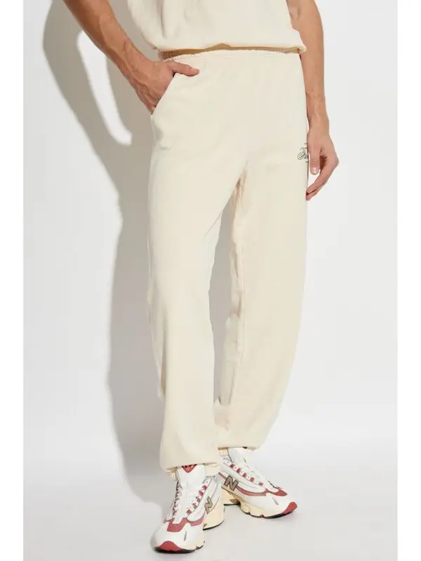 Sporty & Rich Fitness Club Track Pants - Neutrals