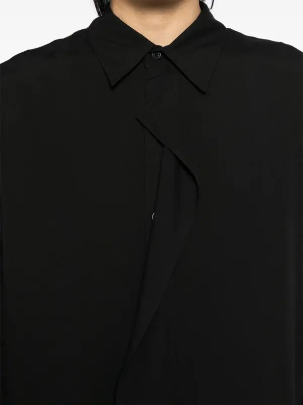 Yohji Yamamoto Deco Shirt - Black