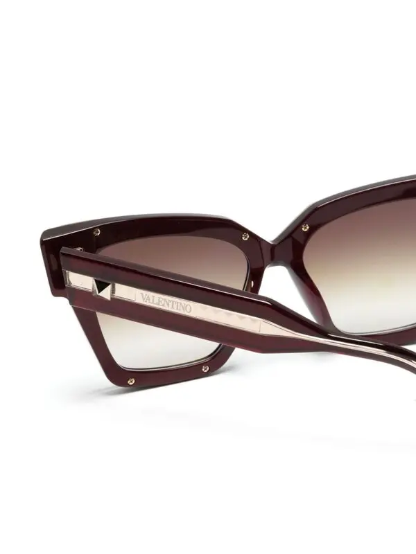 Valentino Grace Grey Gradient Butterfly #265252V24B Valentino V-GRACE VLS-126C-54 Unisex Sunglasses – Lexor Miami main image 3