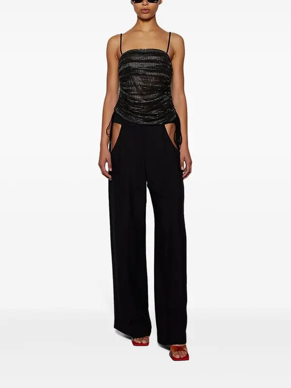 Alexander Wang Crystal-embellished Top