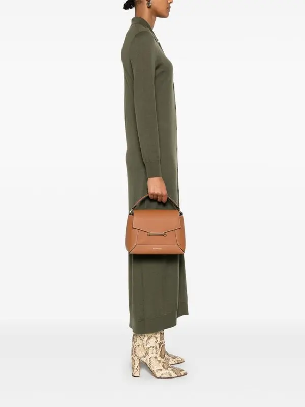 Strathberry Mosaic Tote Bag - Brown
