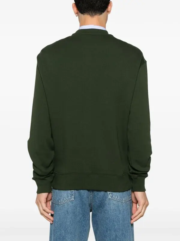 Maison Kitsuné Outdoor Profile Fox Sweatshirt - Green