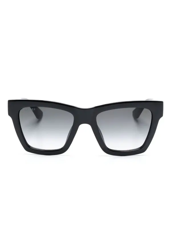 Gucci Square-frame Sunglasses - Black