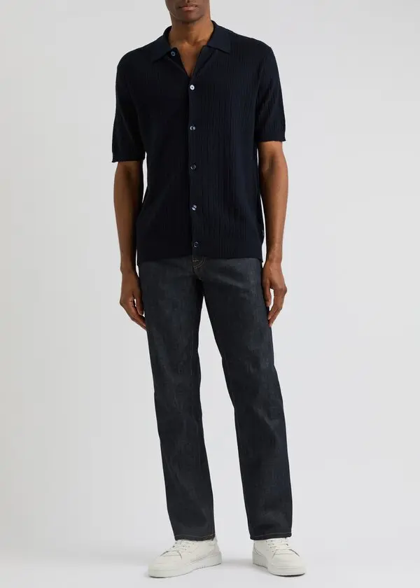 Nudie Jeans Gritty Jackson Straight-leg Jeans - Indigo