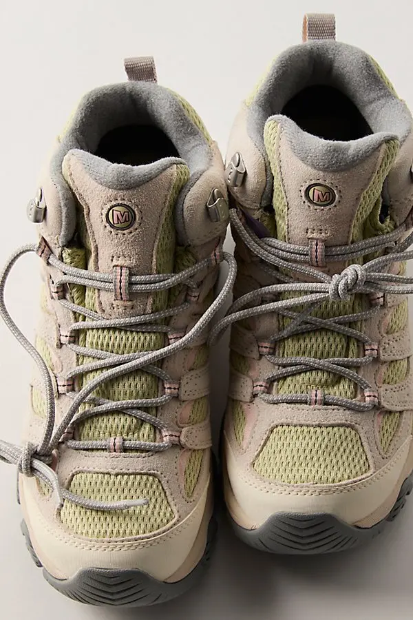 Merrell Moab 3 Mid Waterproof Boots - Meadow