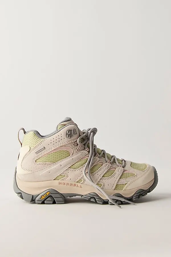 Merrell Moab 3 Mid Waterproof Boots - Meadow