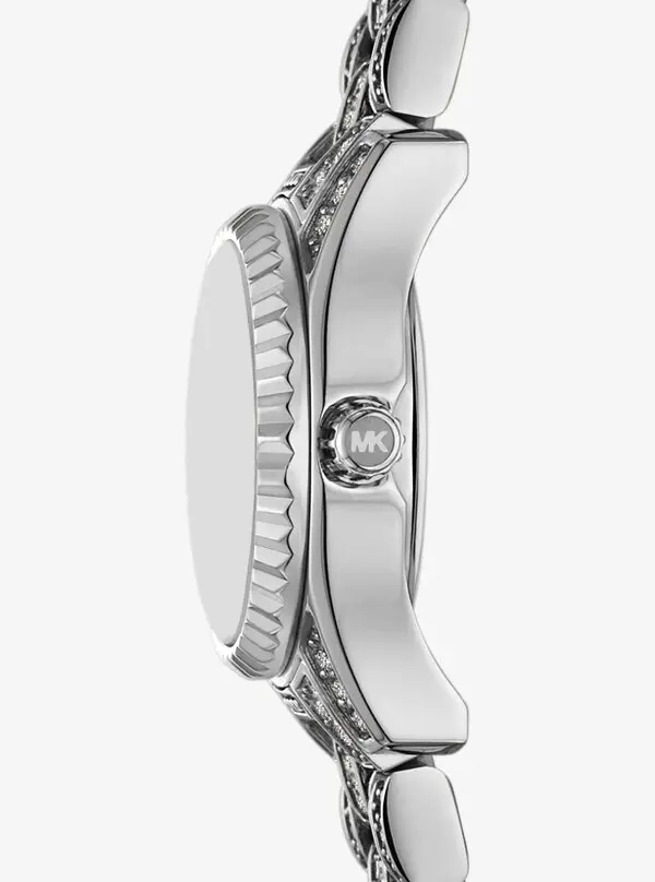 Michael Kors Mini Lexington Pavé -tone Watch In By