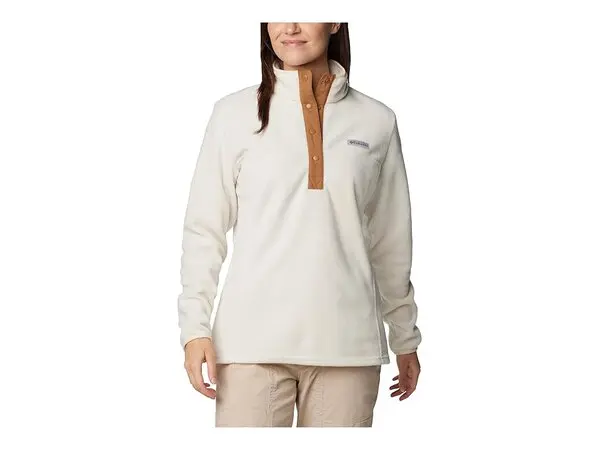 Columbia Benton Springs 1/2 Snap Pullover Ii Fleece Jacket - White