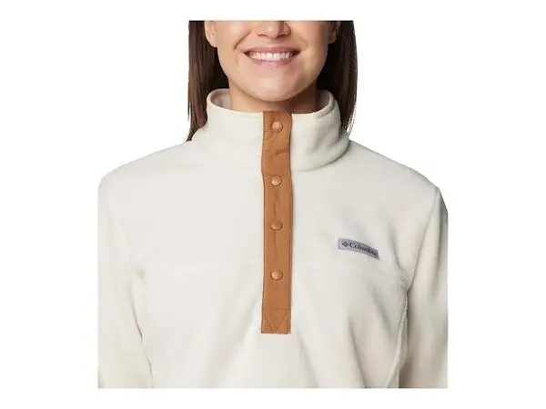 Columbia Benton Springs 1/2 Snap Pullover Ii Fleece Jacket - White