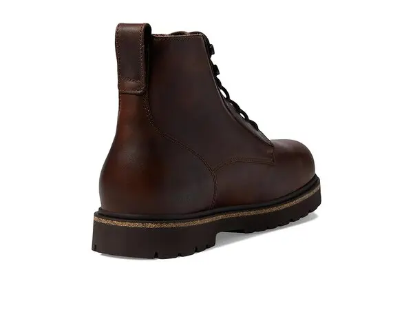 BIRKENSTOCK Highwood Mid Lace-up Leather Boots