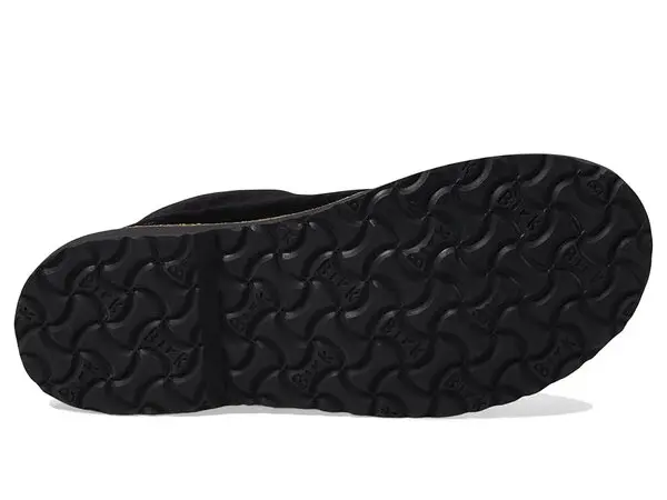 BIRKENSTOCK Uppsala Mid Lace-up Shearling Suede Boots - Black