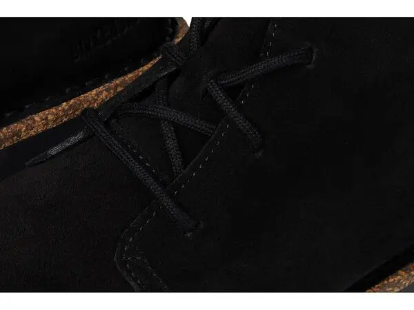 BIRKENSTOCK Uppsala Mid Lace-up Shearling Suede Boots - Black