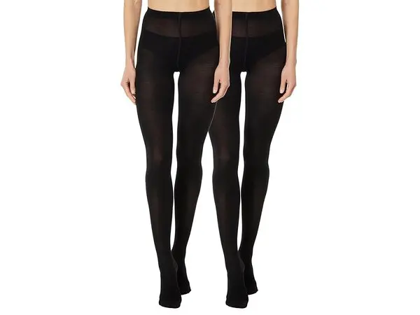 Wolford Merino Duo Pack Tights - Black
