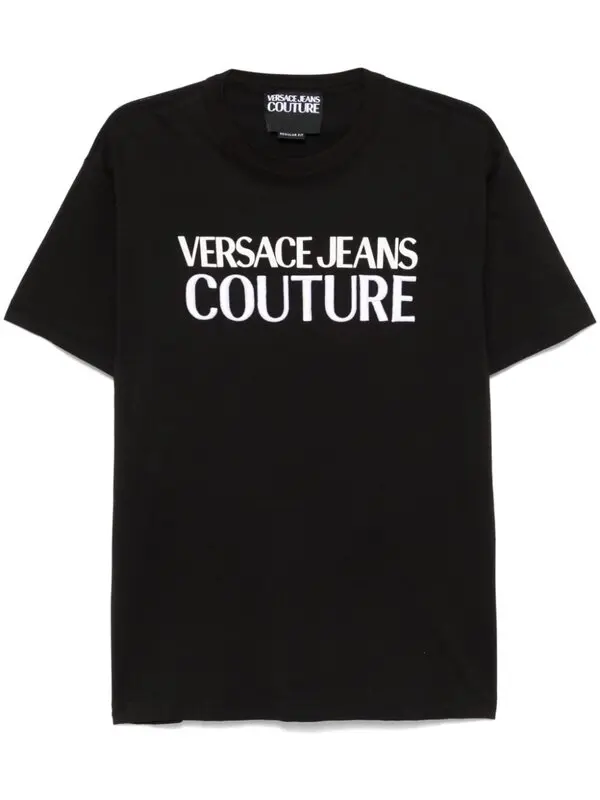 Versace Logo T-shirt - Black