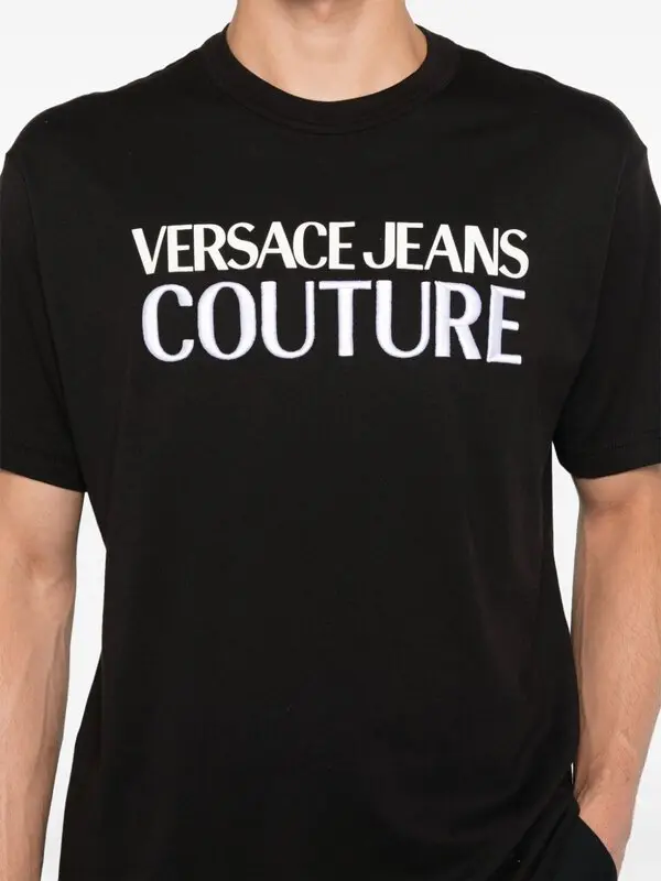Versace Logo T-shirt - Black